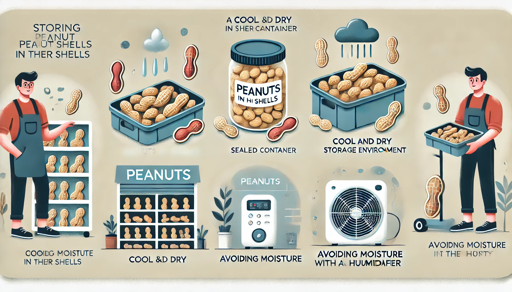 껍질째 땅콩 보관법, 신선함을 오래 유지하는 방법은? - MAGAZINE