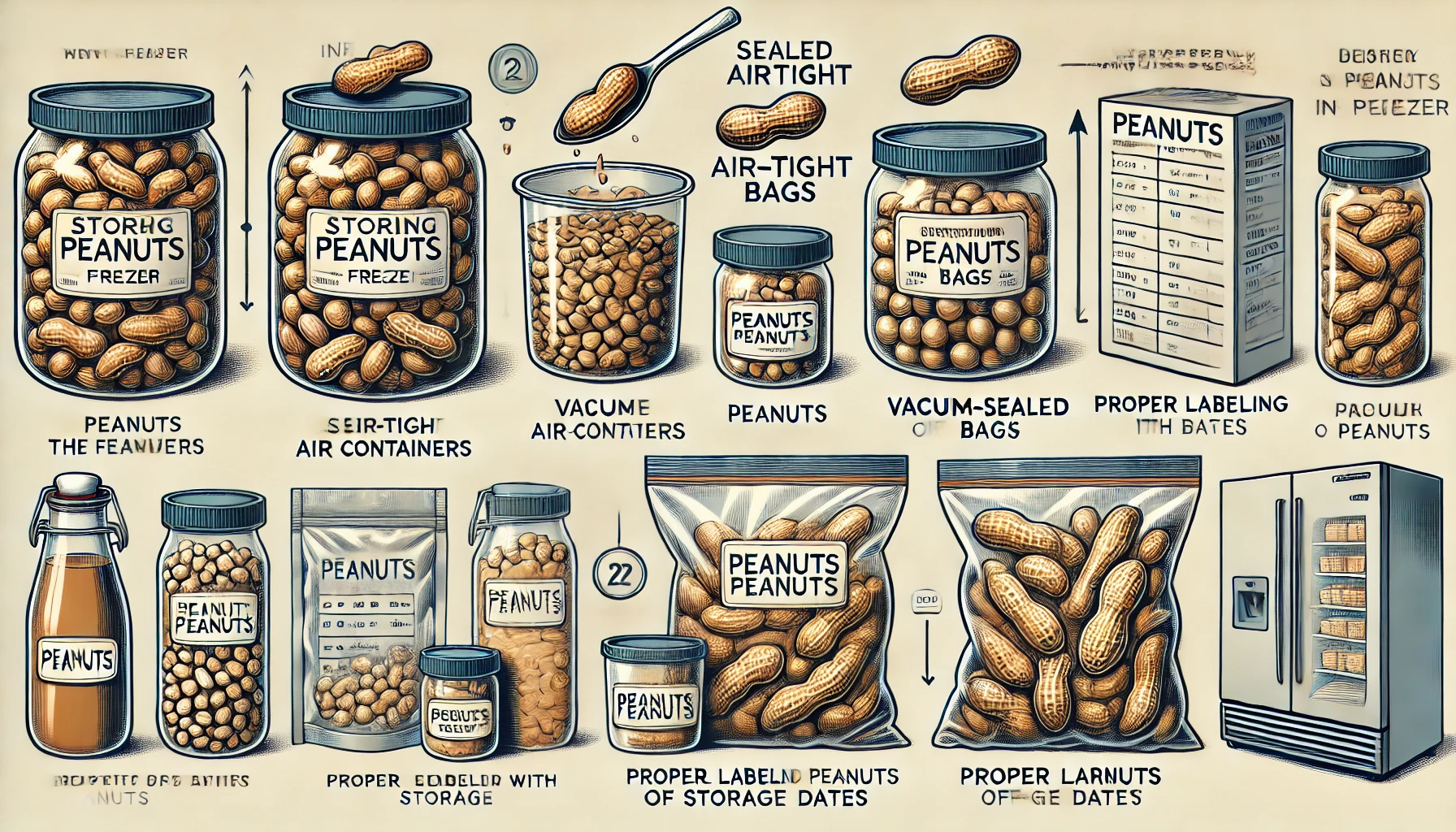 땅콩 눅눅해짐 방지법: 신선함을 오래 유지하는 방법 - MAGAZINE