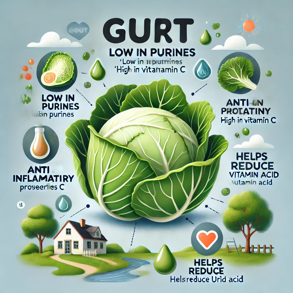 통풍에 좋은 음식: 양배추가 통풍 관리에 미치는 영향 - MAGAZINE