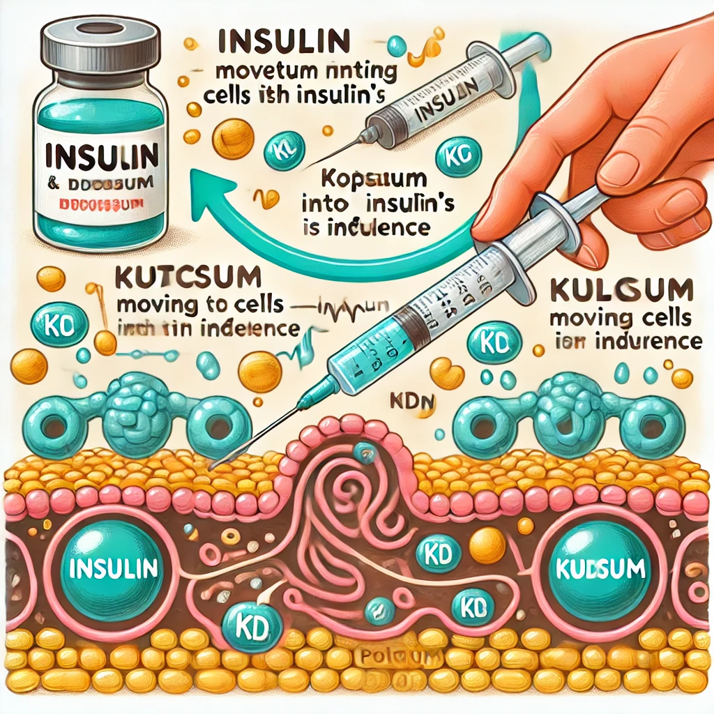 인슐린과 칼륨: 신체 대사와 건강에 미치는 영향 - MAGAZINE